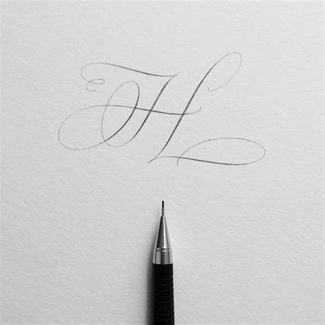 Letter H Calligraphy Inspired By Monica Алфавит каллиграфия
