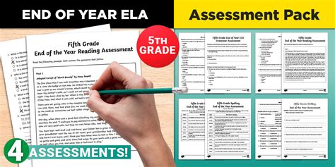 Fifth Grade End Of The Year Ela Assessment Pack Twinkl