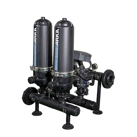2 Long T Type Disc Filter System 130 Micron Bsp Self Cleaning