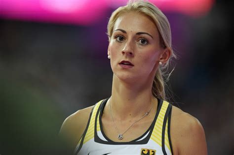 Kristin Gierisch At Womens Triple Jump Finale At Iaaf World