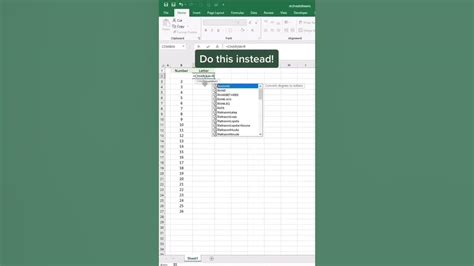 Excle Basic Tricks Treanding Viralvideo Youtube