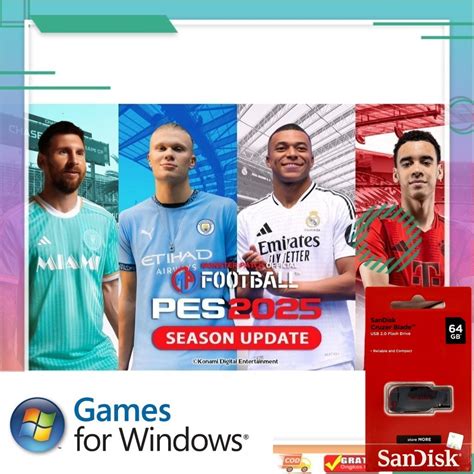 Fiashdisk 64gb Pes 2021 Update 2025 Pc Shopee Singapore