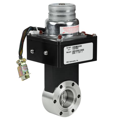 Ideal Vacuum Mks Pneumatic Exhaust Throttle Valve Cf 275 Flange