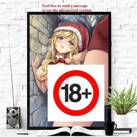 Anime Girl Poster Sexy Anime Girl Poster Nude Sexy Woman Etsy Singapore
