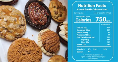 Decoding The Insights Of Crumbl Cookie Calories Count Chemlicious