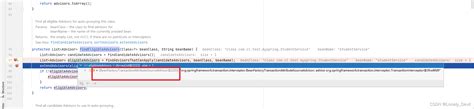 Springboot解析transaction注解原理spring Boot Transactional 官网解释 Csdn博客