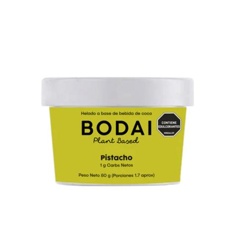 Helado De Pistacho Bodai Cocofit Mercado Saludable