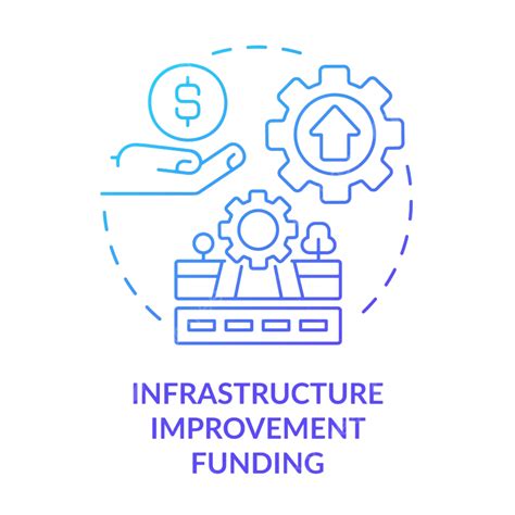 Blue Concept Vector Png Images Infrastructure Improvement Funding Blue