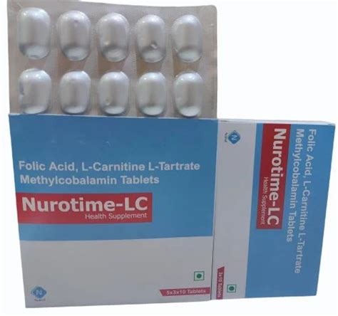 Nukind Nurotime Lc Tablets At Rs 275box Folic Acid Capsule In Mumbai