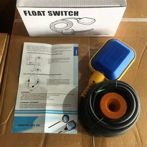 Float Switch Pump Controller Level Control For Submersible Water Pump