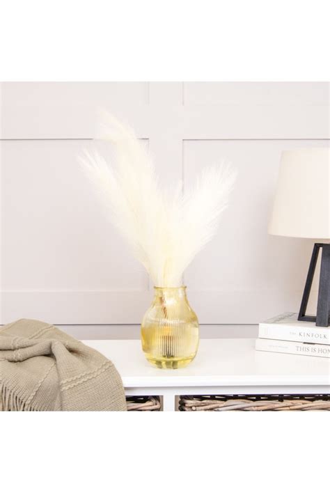 Artificial Feather Grass Display