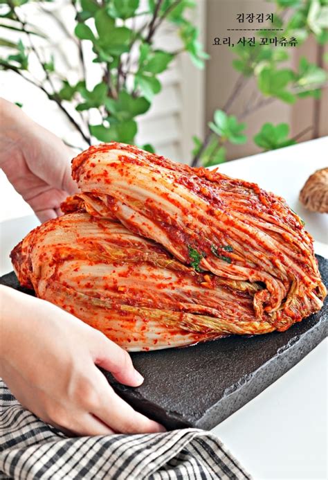 김장김치 양념 레시피 만들기 절임배추 10kg 백종원 김장 배추김치담그는법 네이버 블로그