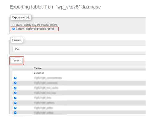 Cara Export Database Di Phpmyadmin Id Support Portal