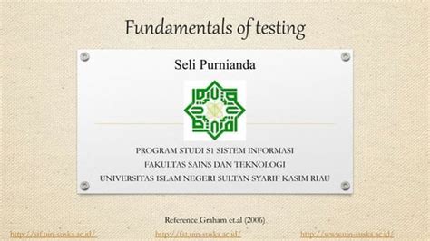 Fundamental Of Testing What Is Testing Ppt