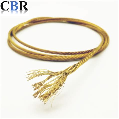 1x7 High Strength Brass Plated Iron Wire Cables 12 35mm
