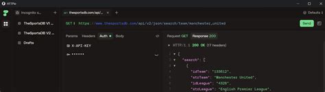 Thesportsdb Api Testing