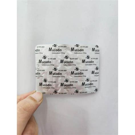 Sunward Mucodin Tablet 375mg 10sstp Shopee Malaysia