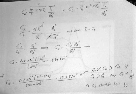 A Question About The Specific Heat And Debye Temperature • Physics Forums