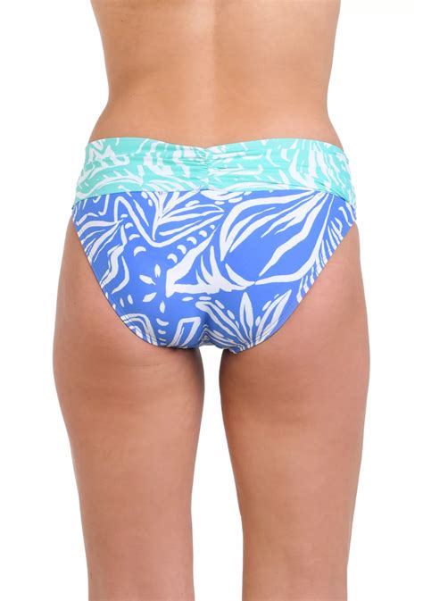 La Blanca Beachside Bay Shirred Band Hipster Swim Bottoms Belk