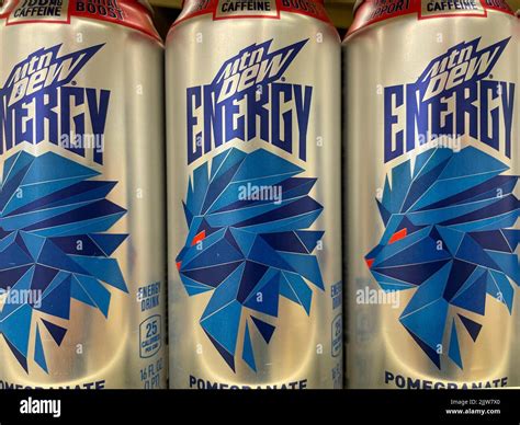 Grovetown Ga Usa 05 03 22 Retail Store Mtn Dew Energy Drink