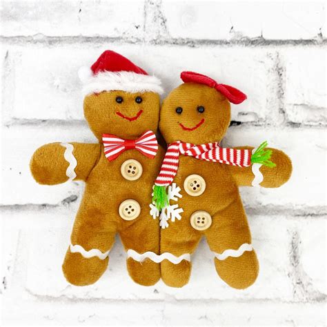 Plush Gingerbread Pair Keleas Florals