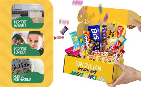 Brazilian Corner Candy Variety Box Mixed Cookies Candies