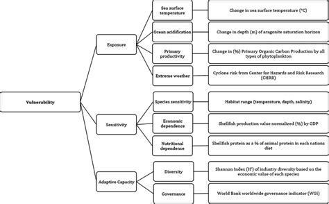 Schematic Representation Of The Vulnerability Assessment Model
