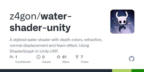 GitHub Z4gon Water Shader Unity A Stylized Water Shader With Depth Colors Refraction Normal