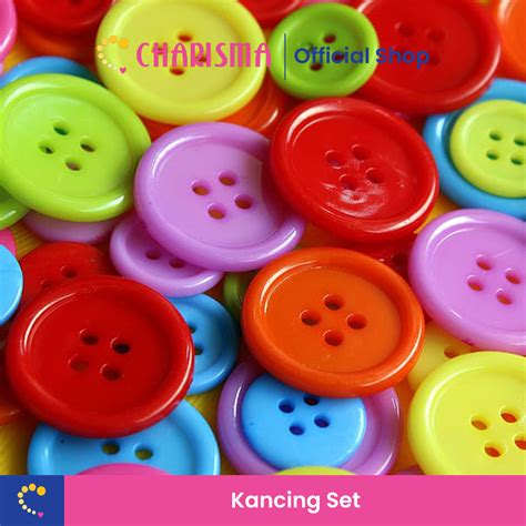 Kancing 1 Set Kancing Baju Kancing Kemeja Kancing Celana Charisma