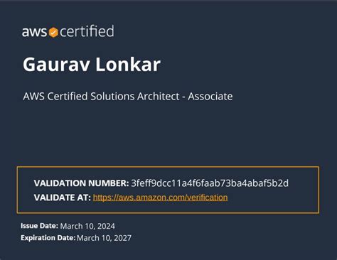 Gaurav Lonkar On Linkedin Awscloud Cloudcomputing Aws