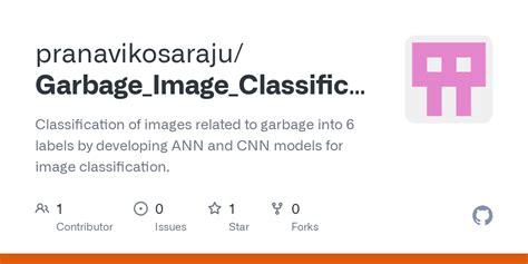 Github Pranavikosaraju Garbage Image Classification Pytorch Classification Of Images Related