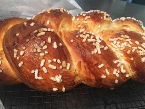 Easter Plaited Bread Becs Table