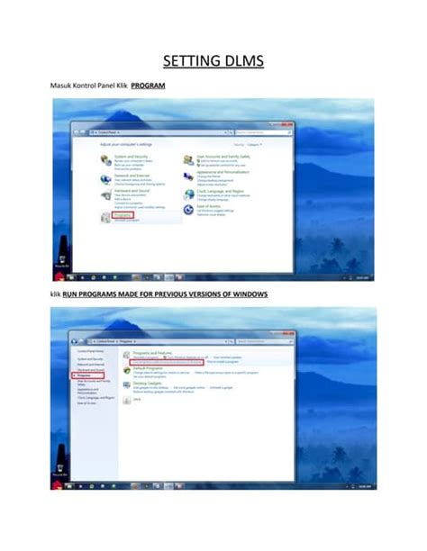 setting dlms doc
