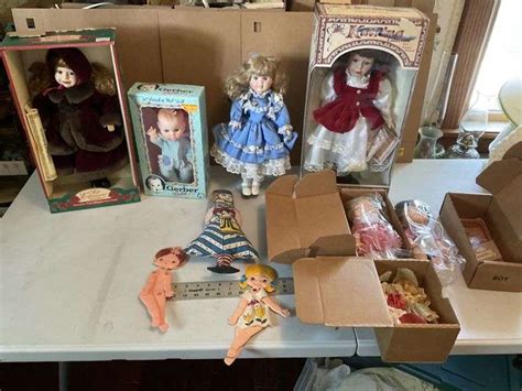 Assorted Dolls Legacy Auction Company