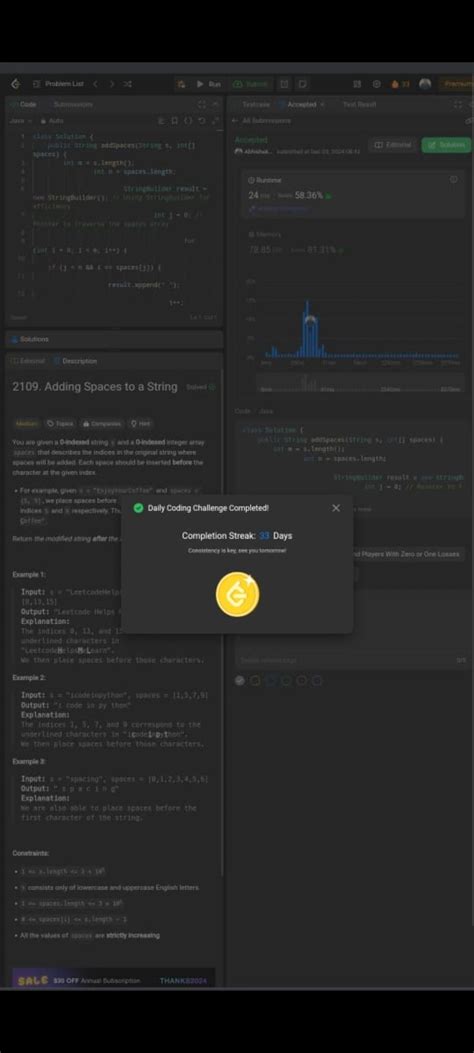 Leetcode Codingjourney Problemsolving Neverstoplearning Abhishek Nayak