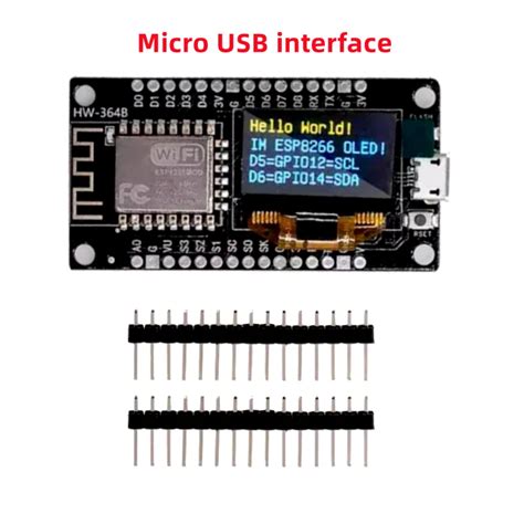 esp8266 development board serial ch340g with 0 96nodemcu type c