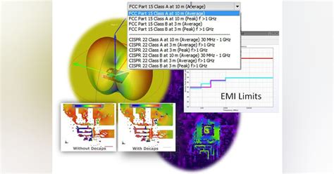 3d Em Simulation Software Adds Emi Compliance Microwaves And Rf