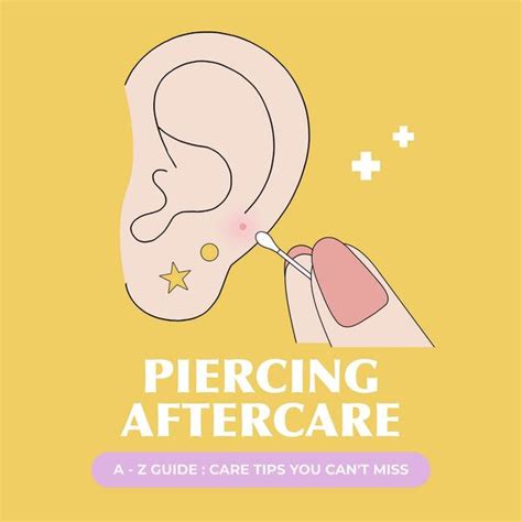Best 13 Piercing Aftercare Guide How To Clean And Care For New