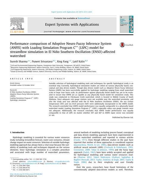 Pdf Performance Comparison Of Adoptive Neuro Fuzzy Inference System Anfis With Loading