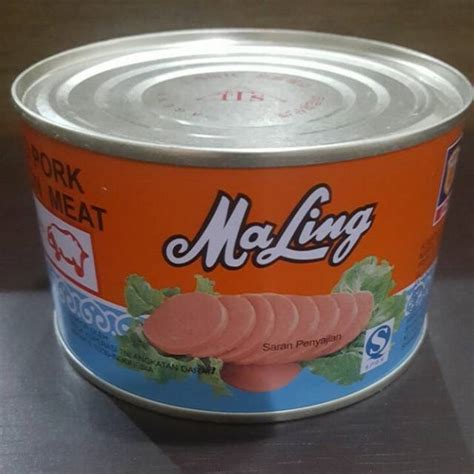 Jual Ma Ling Canned Pork Luncheon Meat Daging Babi Maling Kaleng