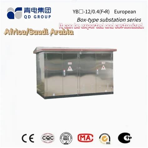 Power Distribution Equipment 1000kva Box Type Power Substation Compact