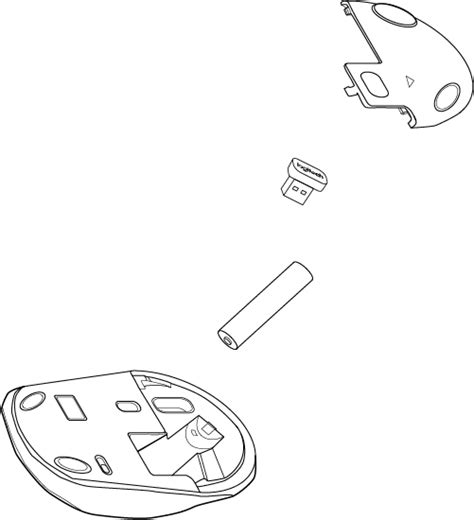 Exploded View Mouse Ngan Tran