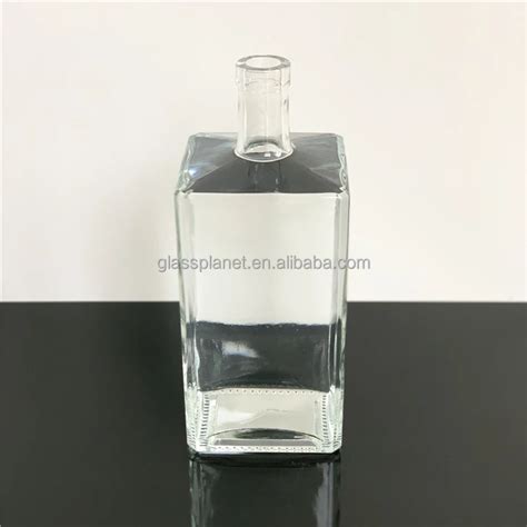 1750ml Stockholm Square Glass Bottlebourbon Scotch Whiskey Vodka