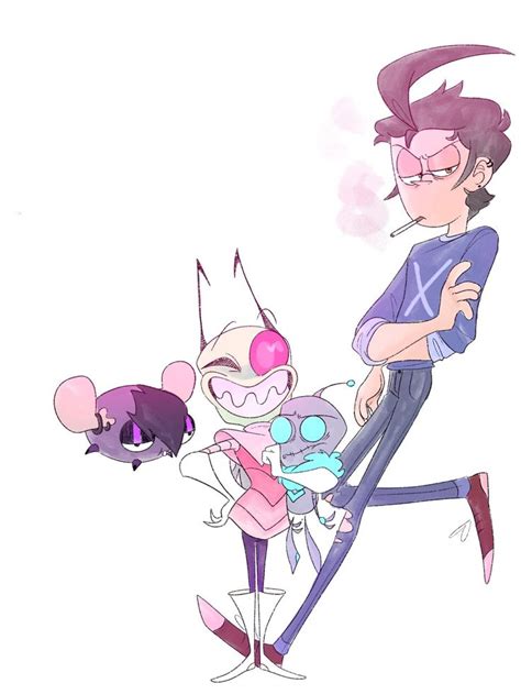 Pin By Miss Glam Rock Cat On Invader Zim In Invader Zim Invader Zim Characters