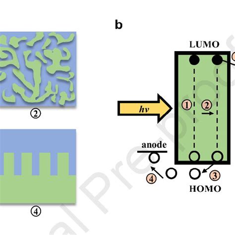 A Device Architectures Of ① Planar Heterojunction ② Bulk Download Scientific Diagram
