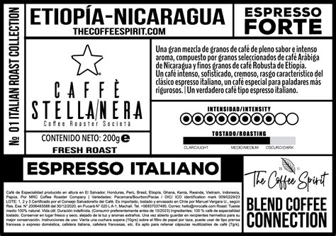 Caffè Stella Nera Forte The Coffee Spirit