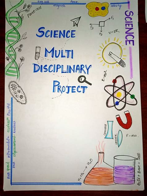 Science Cover Page Ideas For School Projects