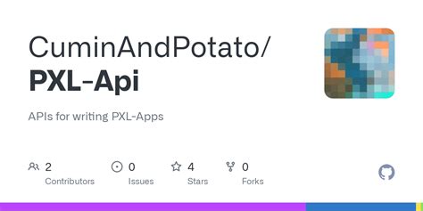 Github Cuminandpotatopxl Api Apis For Writing Pxl Apps