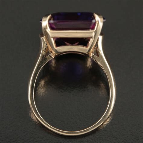 10k Sapphire Ring Ebth