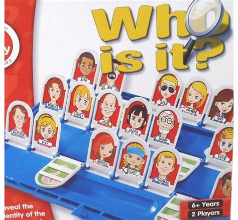 Play Classic Board Game Guess Who Is It Review Compare Prices